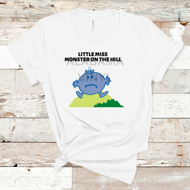 Little Miss Monster On The Hill Ready-to-Press Transfer – Alabama Vinyl